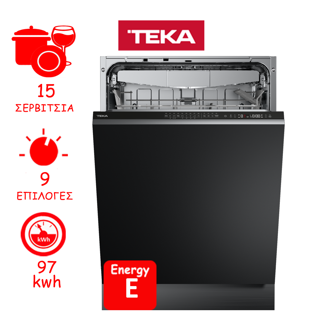 ΠΛΥΝΤΗΡΙΟ ΠΙΑΤΩΝ ENTOIXIZOMENO ΠΛΗΡΟΥΣ ΕΝΤΟΙΧΙΣΜΟΥ 60 cm TEKA DFI 46950 ...