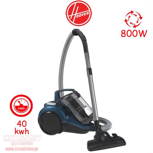ΗΛΕΚΤΡΙΚΗ ΣΚΟΥΠΑ ΜΕ ΚΑΔΟ ΚΥΚΛΩΝΙΚΗ HOOVER HP220PAR 011 800W