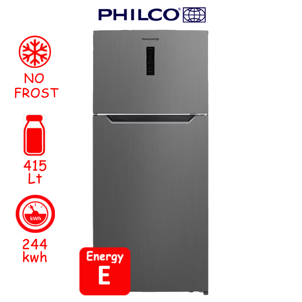 ΨΥΓΕΙΟ ΔΙΠΟΡΤΟ PHILCO PRF-470XE ΙΝΟΧ NO FROST ΕΛΛΗΝΙΚΗΣ ΑΝΤΙΠΡΟΣΩΠΕΙΑΣ ...