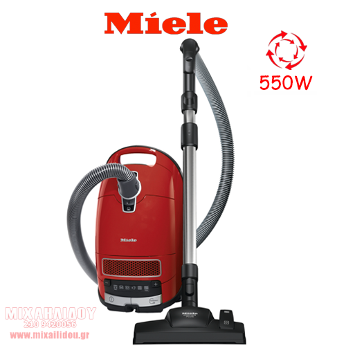 ΗΛΕΚΤΡΙΚΗ ΣΚΟΥΠΑ ΜΕ ΣΑΚΟΥΛΑ MIELE COMPLETE C3 EXCELLENCE ECOLINE SGSP3 550W