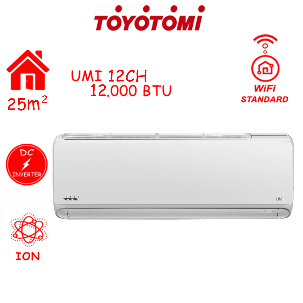 ΚΛΙΜΑΤΙΣΤΙΚΟ TOYOTOMI UMI UTN/UTG-12CH (12.000 BTU) WiFi R32 ΝΕΟ ...