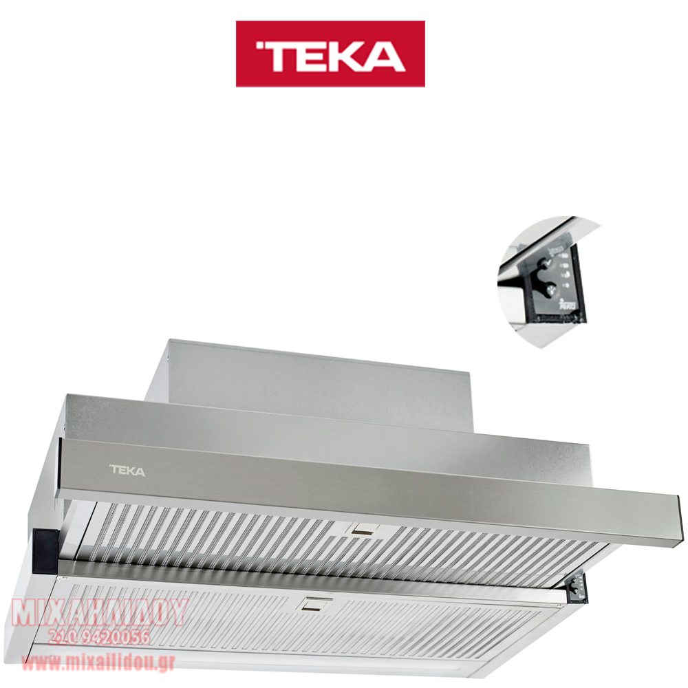 ΑΠΟΡΡΟΦΗΤΗΡΑΣ 60cm TEKA CNL 6815 PLUS INOX ΣΥΡΟΜΕΝΟΣ ECOPOWER 40436840