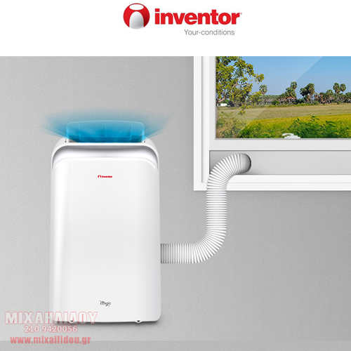ΦΟΡΗΤΟ ΚΛΙΜΑΤΙΣΤΙΚΟ INVENTOR MAGIC M2GHP290-12 (12.000 btu) ΨΥΞΗ ...