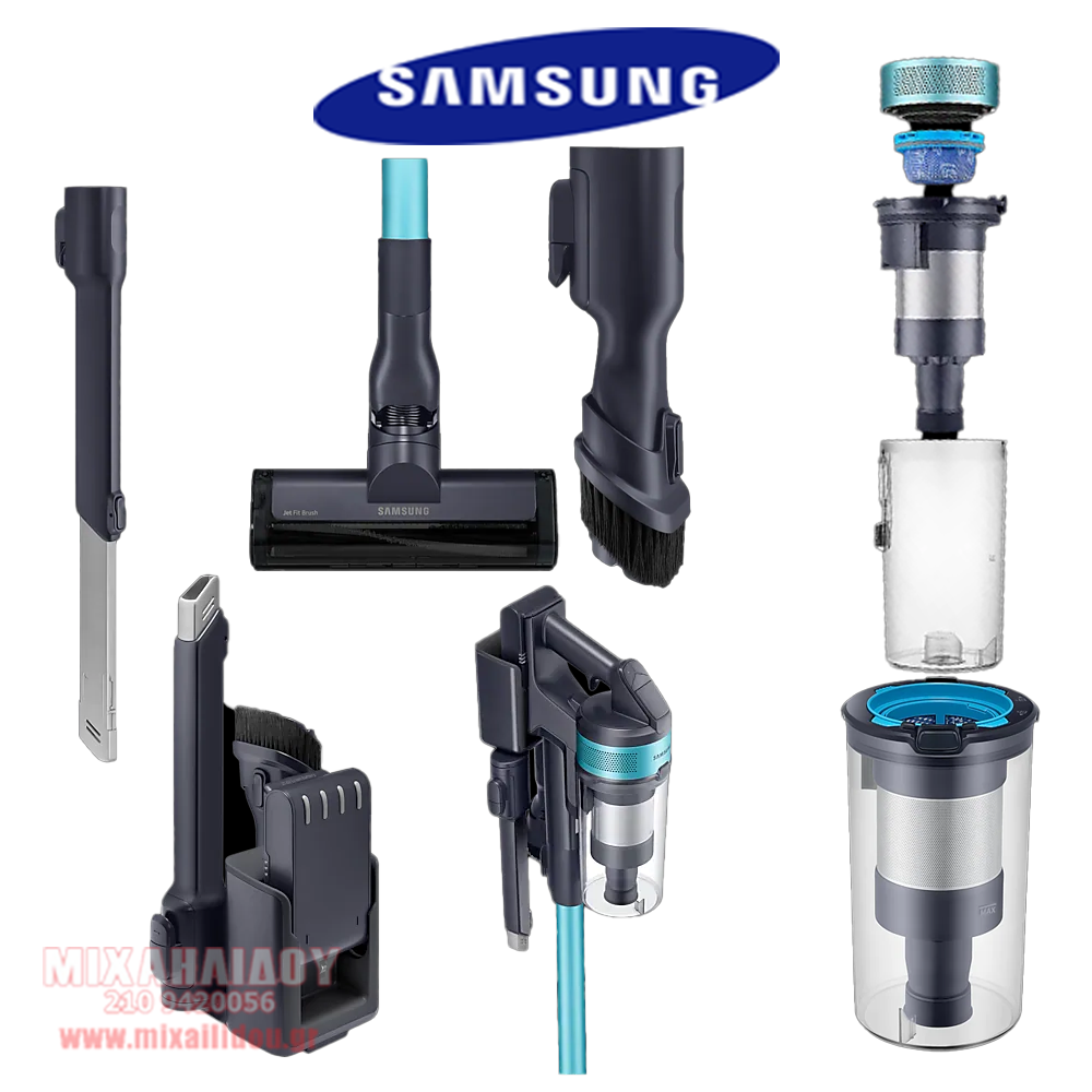 ΗΛΕΚΤΡΙΚΗ ΣΚΟΥΠΑ STICK ΜΕ ΚΑΔΟ ΚΥΚΛΩΝΙΚΗ SAMSUNG JET 60 TURBO ...
