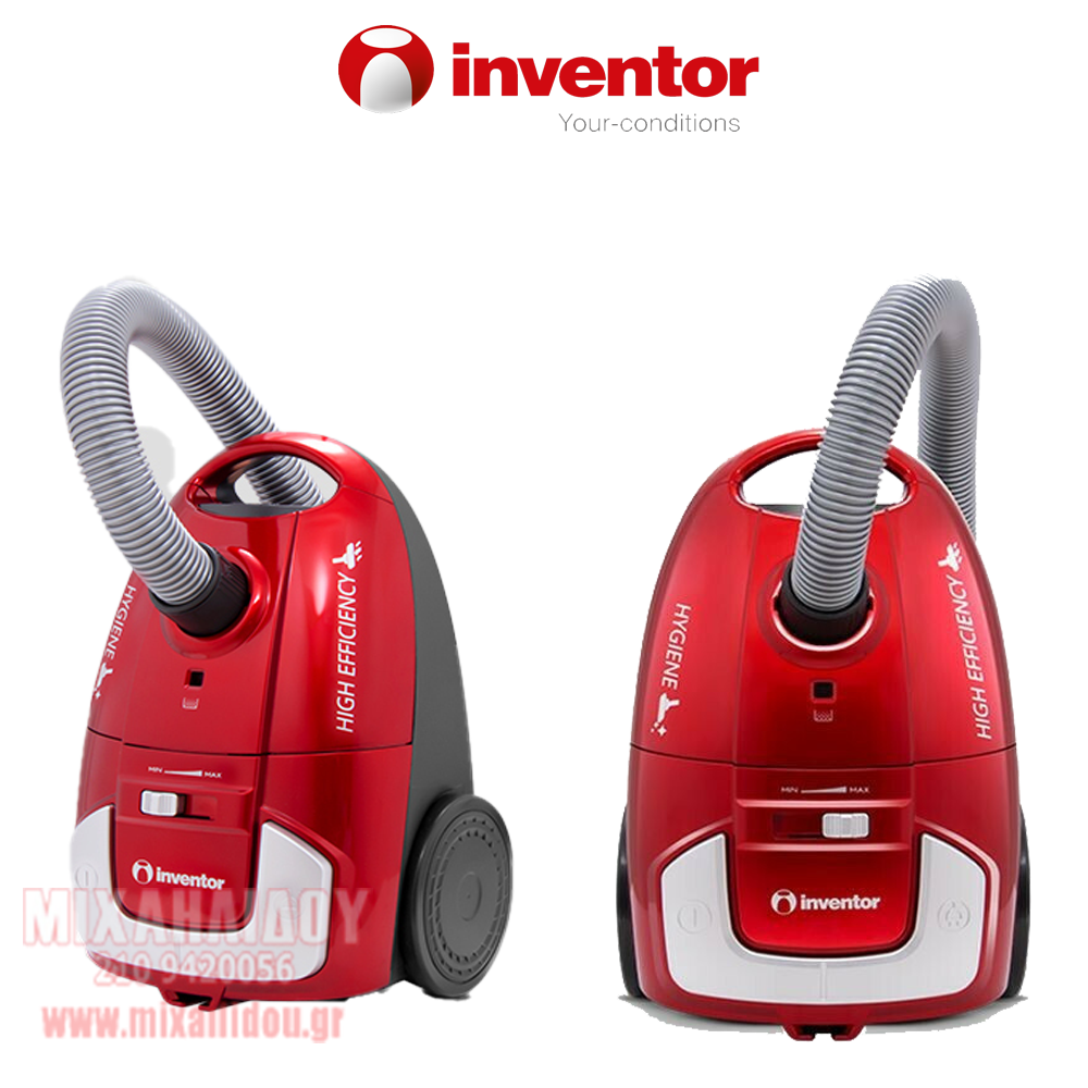 ΗΛΕΚΤΡΙΚΗ ΣΚΟΥΠΑ ΜΕ ΣΑΚΟΥΛΑ INVENTOR INVBG25 700 W