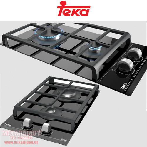 ΕΣΤΙΑ ΕΝΤΟΙΧΙΖΟΜΕΝΗ ΑΕΡΙΟΥ DOMINO TEKA GZC 32300 XBA CERAMIC GLASS ...
