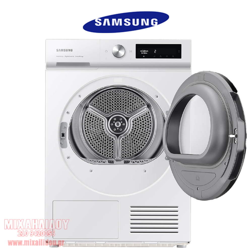ΣΤΕΓΝΩΤΗΡΙΟ SAMSUNG DV90BB5245AW/S6 (9Kg) ΕΛΛΗΝΙΚΗΣ ΑΝΤΙΠΡΟΣΩΠΕΙΑΣ ME WiFi