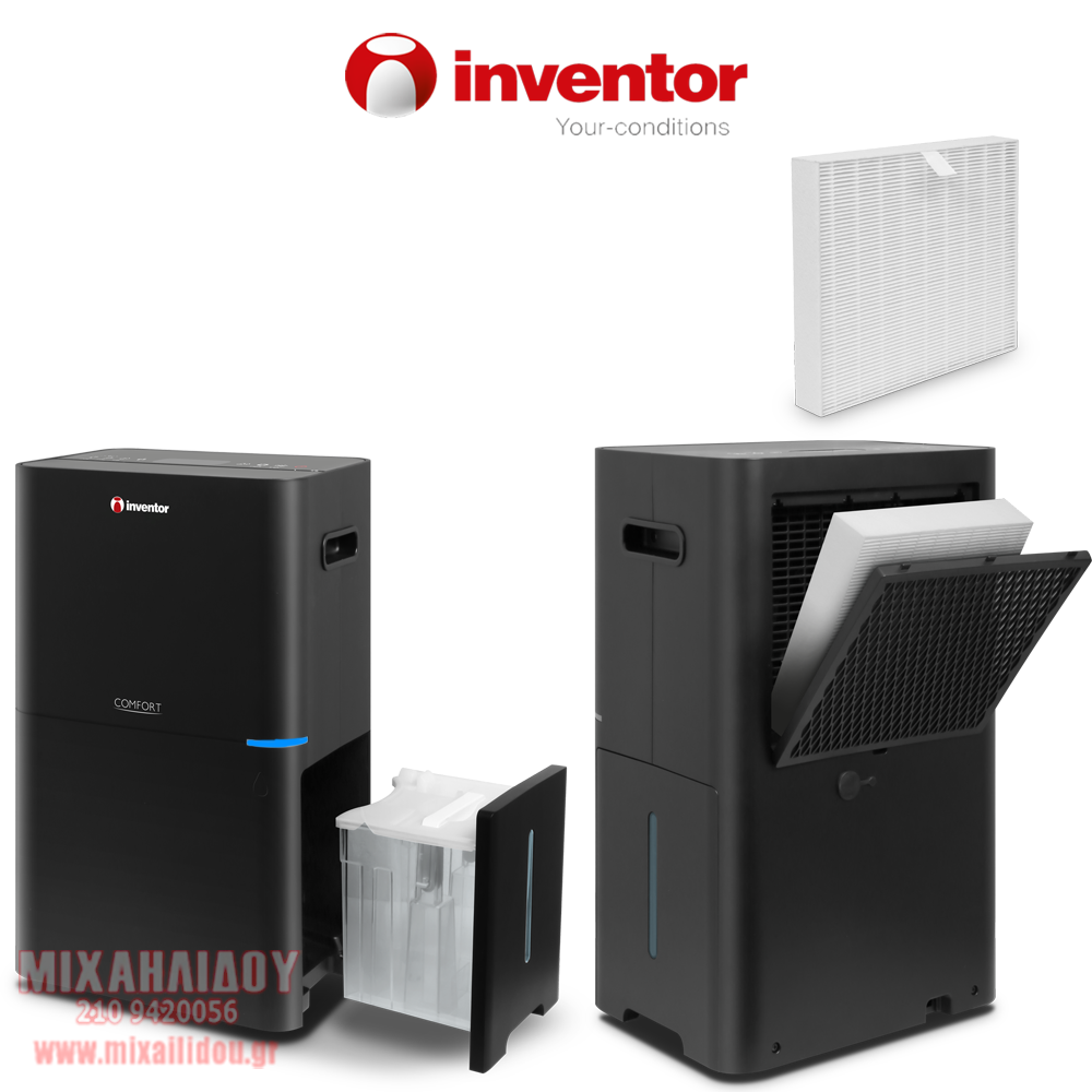 ΑΦΥΓΡΑΝΤΗΡΑΣ ΚΑΙ ΚΑΘΑΡΙΣΤΗΣ ΑΕΡΑ INVENTOR COMFORT CF-WUHIB-20L ME WiFi ...