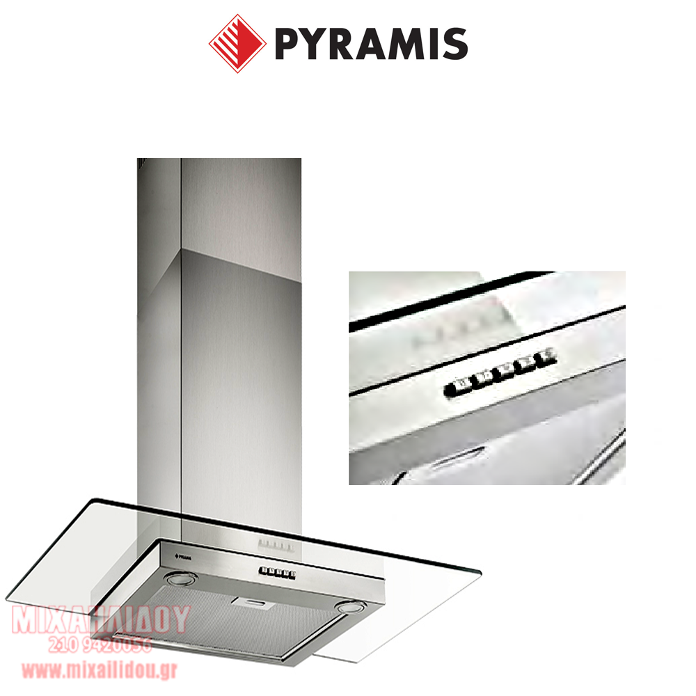 ΑΠΟΡΡΟΦΗΤΗΡΑΣ 90cm ΚΑΜΙΝΑΔΑ ΤΟΙΧΟΥ PYRAMIS CIELO NT 90 ΕΛΛΗΝΙΚΗΣ ...