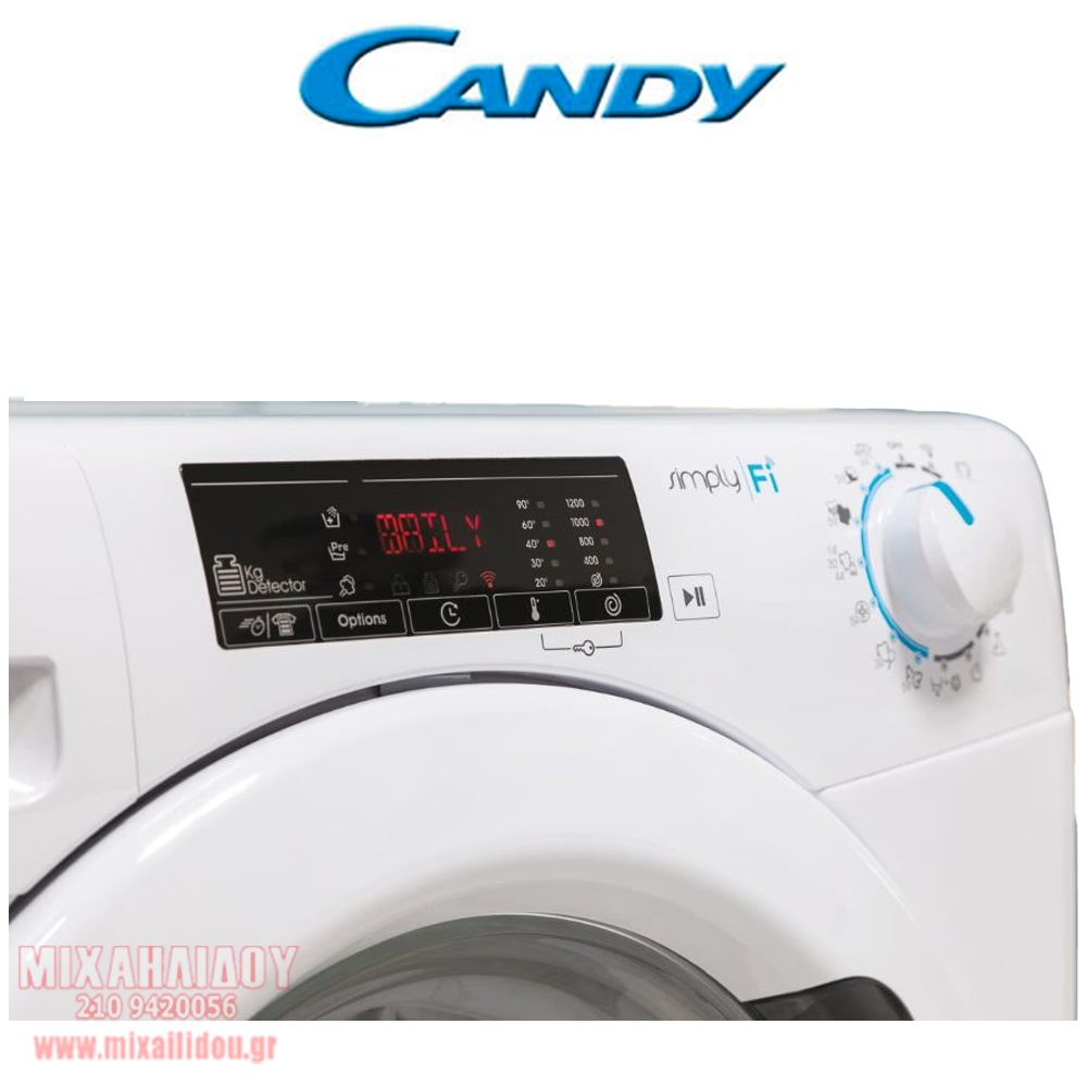 ΠΛΥΝΤΗΡΙΟ ΡΟΥΧΩΝ CANDY CSO1295TW4 (9Kg / 1200RPM) ΕΛΛΗΝΙΚΗΣ ΑΝΤΙΠΡΟΣΩΠΕΙΑΣ